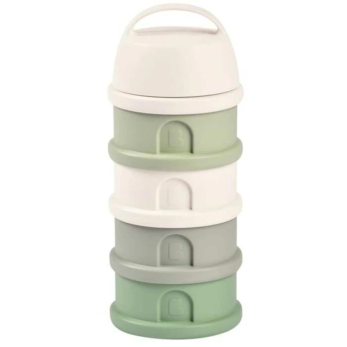 Buy Beaba Stacked Formula Container with 4 Compartments - Cotton/Sage ...