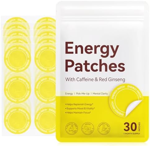 Amazon.com: Energy Patches for Adults Extra Strength,Supports Energy ...