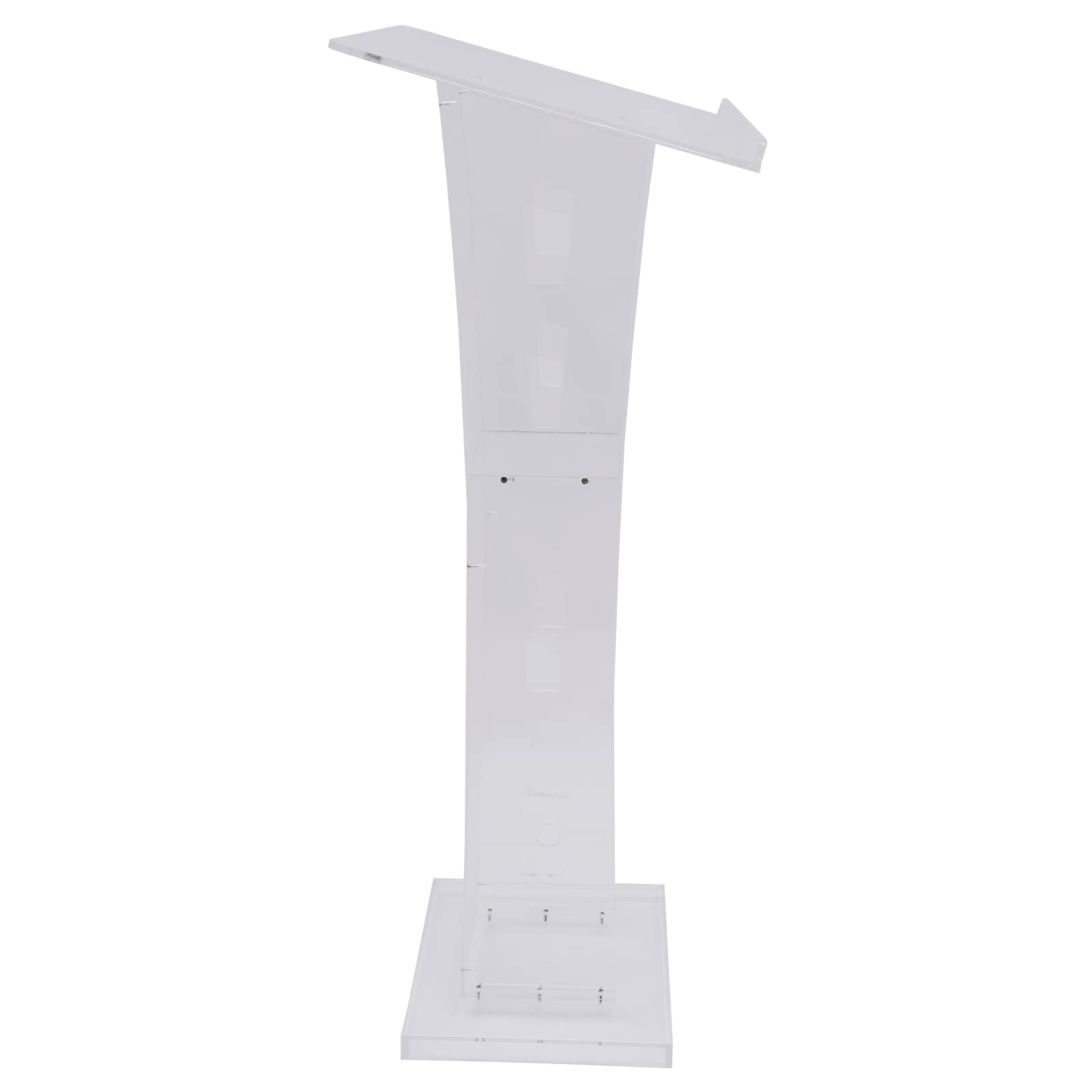 Clear Acrylic Podium Pulpit Stand Portable Presentation Podium ...
