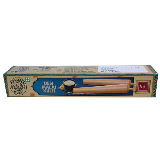 Desi Malai Stick Kulfi, 70ml : Amazon.in: Grocery & Gourmet Foods