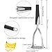 Amazon.com: Potato Masher, Hand Masher Heavy Duty Stainless Steel ...