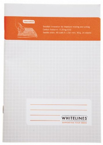 Buy Whitelines Saddle Stitch A5 Squared: Supporting Your Ideas Book Online at Low Prices in ...