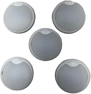 Amazon.com: (5) White LED White Base 4.5 inch Round Camper RV Trailer ...