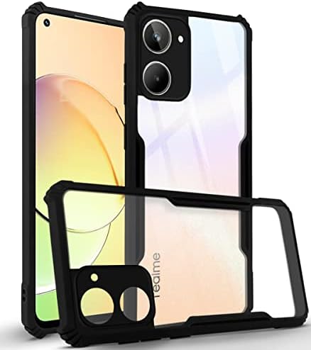 Jkobi Back Cover Case for Realme 10 (Crystal Glass Back | Camera ...