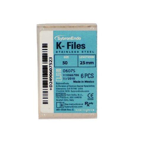 Amazon.com: Kerr 6075 SybronEndo K-Files Stainless Steel Endodontic ...