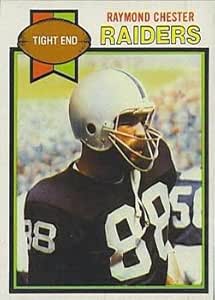 1979 Topps Regular (Football) Card# 189 Raymond Chester of the Oakland ...