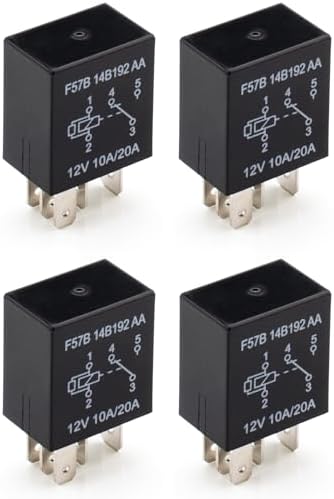 Amazon.com: HOPUT F57B14B192AA Automotive Relay Replace RY612 RY612T ...