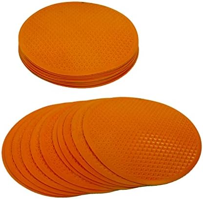 GISCO Spot Markers 9 Inch Non Slip Rubber Agility Markers Flat Field ...