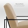 Amazon.com: eLuxurySupply Accent Chair - Modern Industrial Slant ...