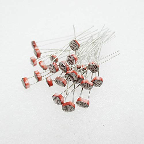 50 UNIDS/LOTE 5528 Resistor Dependiente de la Luz Fotorresistor LDR 5 ...