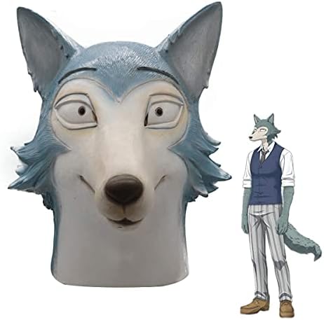 Amazon.com: Beastars Legosi Mask Cosplay Japanese Anime Series Animal ...