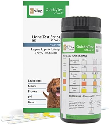 Amazon.com: Quickly Test Veterinary Urine Test Strips for Cats & Dogs ...