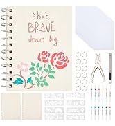 Amazon.com: WEBEEDY 4 Sets DIY Bookbinding Kit Complete Book Making Kit ...