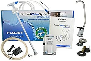 FloJet BW5000 Bottled Water System Plus Chrome Long Reach Faucet KIT ...