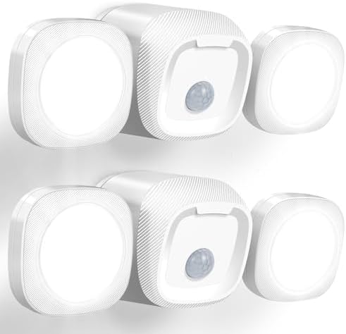 Moragin Battery-Operated Motion Sensor Lights Outdoor, Wireless LED ...