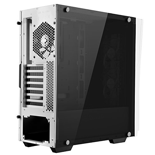 SilverStone Technology RL06WS-GP White and Silver Color with Full ...