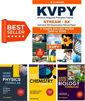 Buy KVPY (Stream-SX) 11 Years Solved Papers (2010-2020) with 3 Practice ...