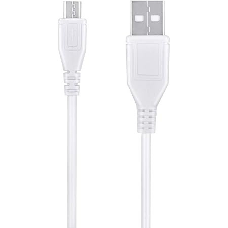 Amazon.com: ABLEGRID 3.3ft White Micro USB Charging Power Cable Cord ...