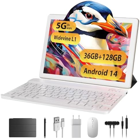 fezawio F10 Tablet 10 Pollici, Tablet Android 14, 22 GB RAM+128 GB ROM ...