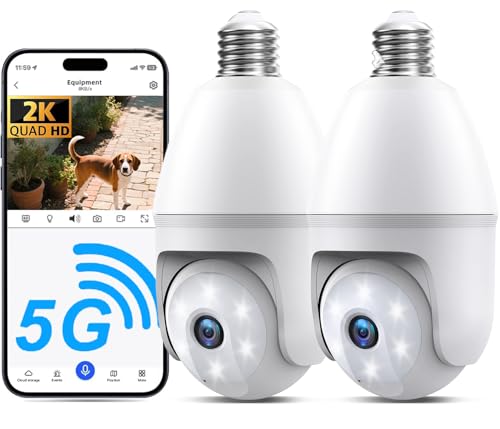 Best Light Bulb Cameras for Home Security: 2K to 5K Models With Smart ...