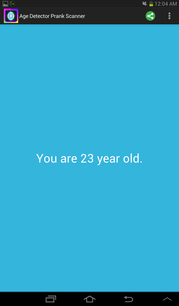 Age Detector Prank Scanner - App on Amazon Appstore