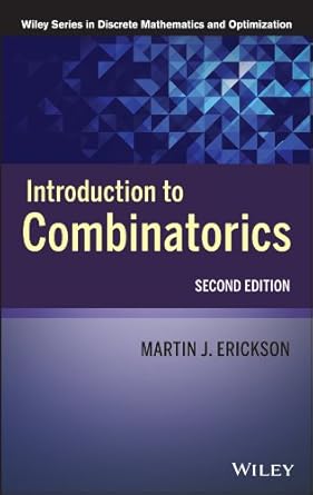 Introduction to Combinatorics (Wiley Series in Discrete Mathematics and ...