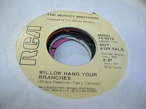The Mercey Brothers - Kentucky Turn Your Back b/w Willow Hang Your ...
