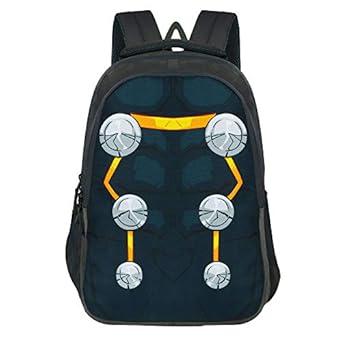 Buy Priority Disney Marvel Thor 35 Litres Black Polyester Casual ...