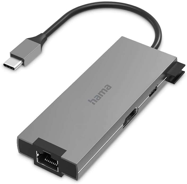 Amazon.com: Hama USB-C Multiport, 5 Ports, HDMI+LAN : Electronics