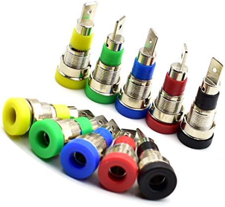 Amazon.com: Borsuer Banana Jack, 10Pcs Female Banana Plug Connectors ...