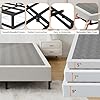 Amazon.com: Snaye Queen Size Box Spring Bed Base 9 Inch, 3000lbs Heavy ...