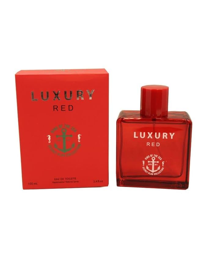 Amazon.com : Luxury Red Eau de Toilette Amber Spicy fragrance for Men 3 ...