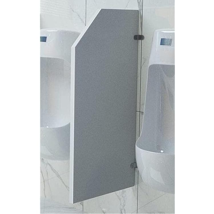 Waterproof PVC Urinal Partition for Men, White Australia | Ubuy