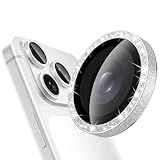 ・ブランド:CloudValley・製造元:CloudValley・製造元/メーカー部品番号:JP-Lens ip14-17 Pro/max-All BlingSilver・【豪華全周ラメデザイン】従来の無地レンズフィルムをアップグレードし...