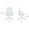 Haworth Very Office Chair with Ergonomic Forward Tilt Feature and ...