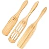 Amazon.com: Crate Collective – The Original Bamboo Spurtle Set – 3 ...