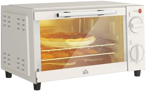HOMCOM Mini Oven, 21L Countertop Electric Grill, Toaster Oven with ...