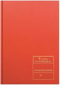 Collins Cathedral Analysis Book 7 Cash Columns 96 Pages 811107/3,Red ...