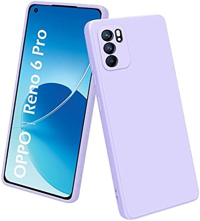 TRUEUPGRADE Liquid Silicone Designed Case Cover for Oppo Reno 6 Pro 5G ...
