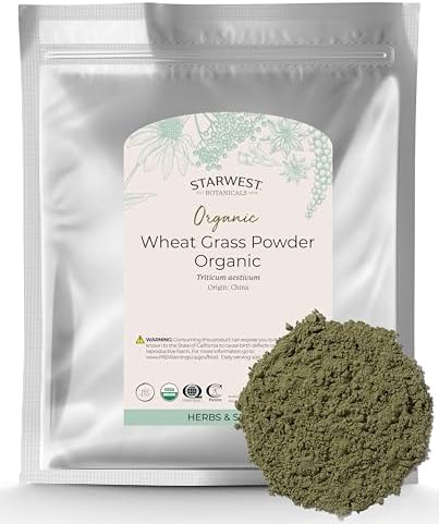 Amazon.com: Vitamatic Certified USDA Organic Wheatgrass Powder 1 Pound ...