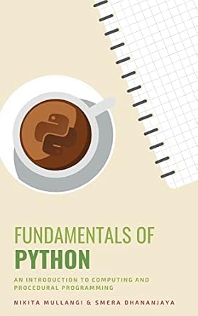 Amazon.com: Fundamentals of Python : An Introduction to Computing and ...