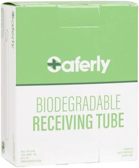 Amazon.com: Saferly Sterilized Eco-Friendly Disposable Receiving Tube ...
