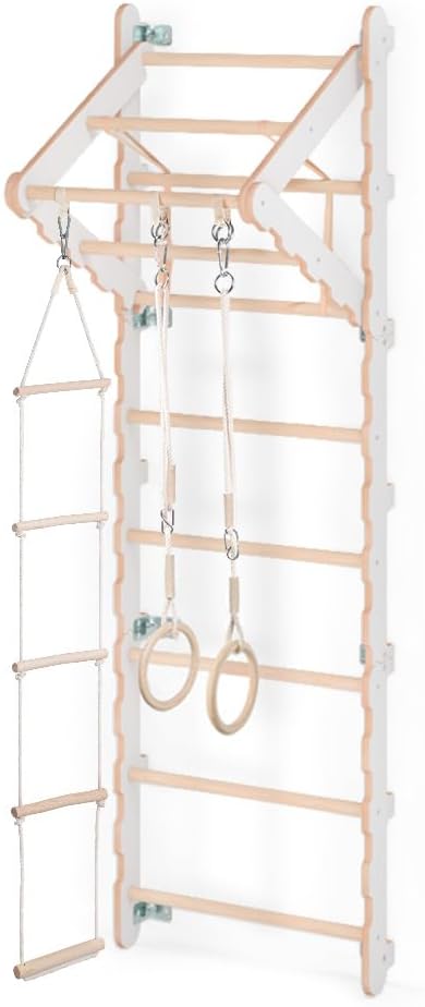 Ribbstol, barnrum, gymvägg, barn, småbarn | klätterställning, inomhus ...