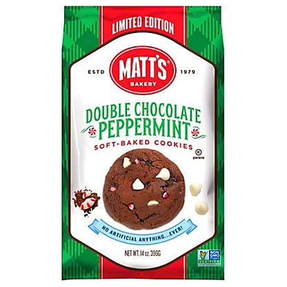 Amazon.com: Matt's Bakery | Double Chocolate Peppermint Cookies | Soft ...