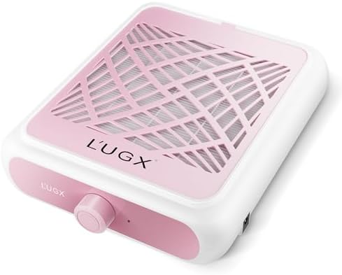 Amazon.com: L'UGX Rechargeable Nail Dust Collector for Acrylic Nails ...