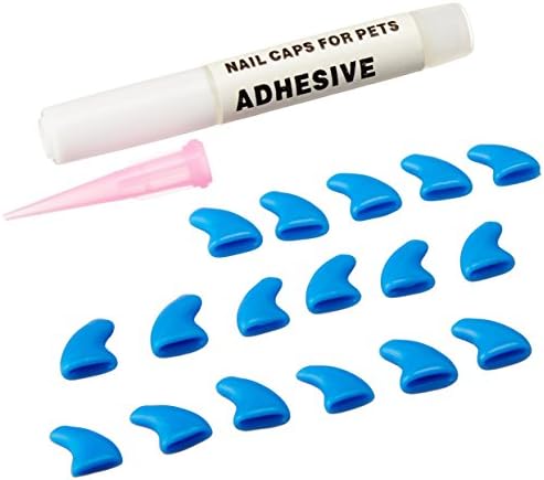 Amazon.com : VICTHY 100pcs Cat Nail Caps, Colorful Pet Cat Soft Claws ...