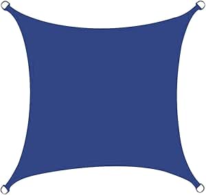 Amazon.com : 10'x10' Shade Sail Rectangular Curved Fade and Tear ...