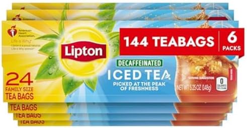 Amazon.com : Lipton Raspberry Iced Tea Mix, Sweetened, Makes 10 Quarts ...