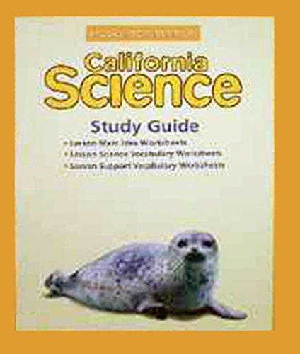 Amazon.com: Houghton Mifflin Science California: Study Guide Blm Level 5: 9780618725304 ...