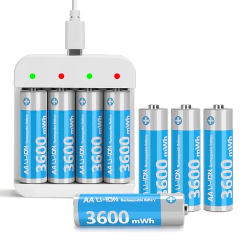 Top 10 Best Lithium Rechargeable Aa Batteries : Reviews & Buying Guide ...